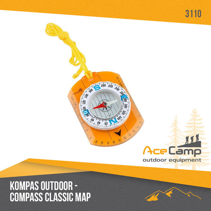Jual Kompas Outdoor Acecamp Compass Classic Map - 3110 | Shopee Indonesia
