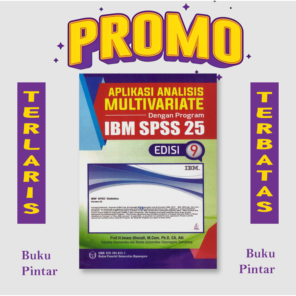 Jual Aplikasi Analisis Multivariate Dengan Program Ibm Spss 25 Edisi 9 By Imam Ghozali | Shopee ...