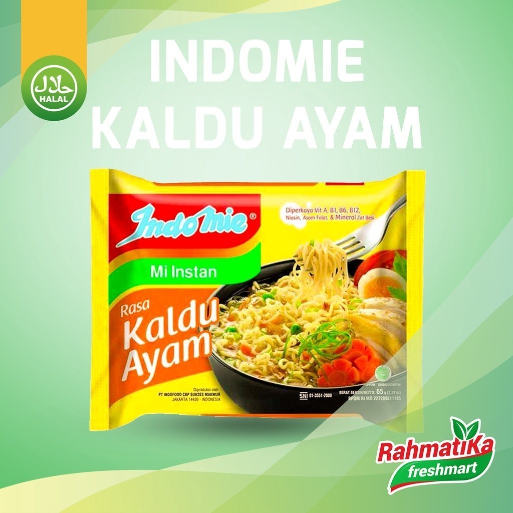 Jual Indomie Mi Instan Rasa Kaldu Ayam 1 Pcs 75 gr | Shopee Indonesia