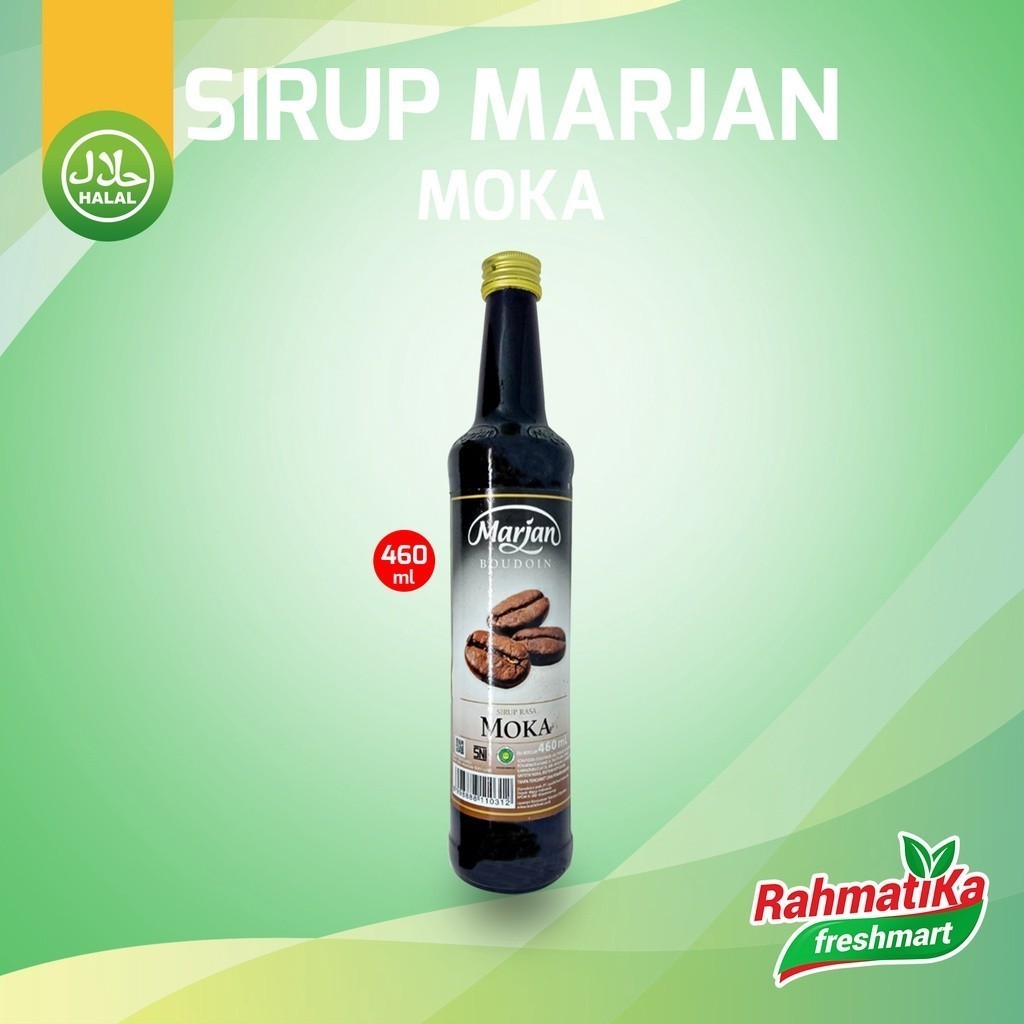 Jual Sirup Marjan Moka / Syrup Marjan Rasa Moka 460 ml | Shopee Indonesia