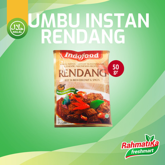 Jual Indofood Bumbu Instan Rendang 50 gr | Shopee Indonesia