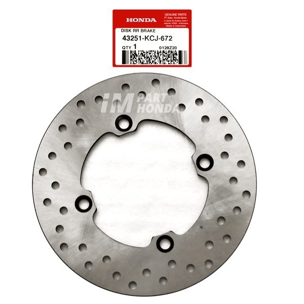 Jual 43251-KCJ-672 Piringan Cakram Belakang Tiger Revo Megapro Mono Supra CB CBR 150 R Old LED ...