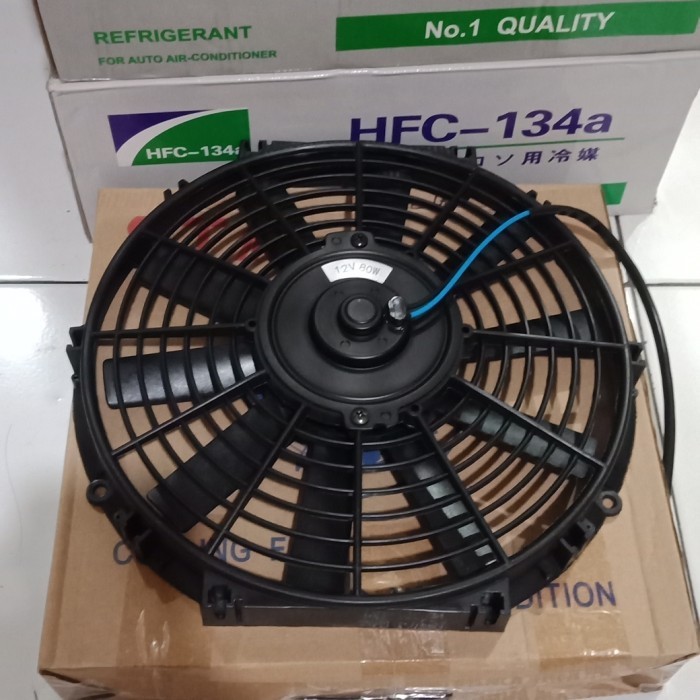 Jual motor fan 12inch ekstra exstra ektra extra fan 12inch 12v | Shopee ...