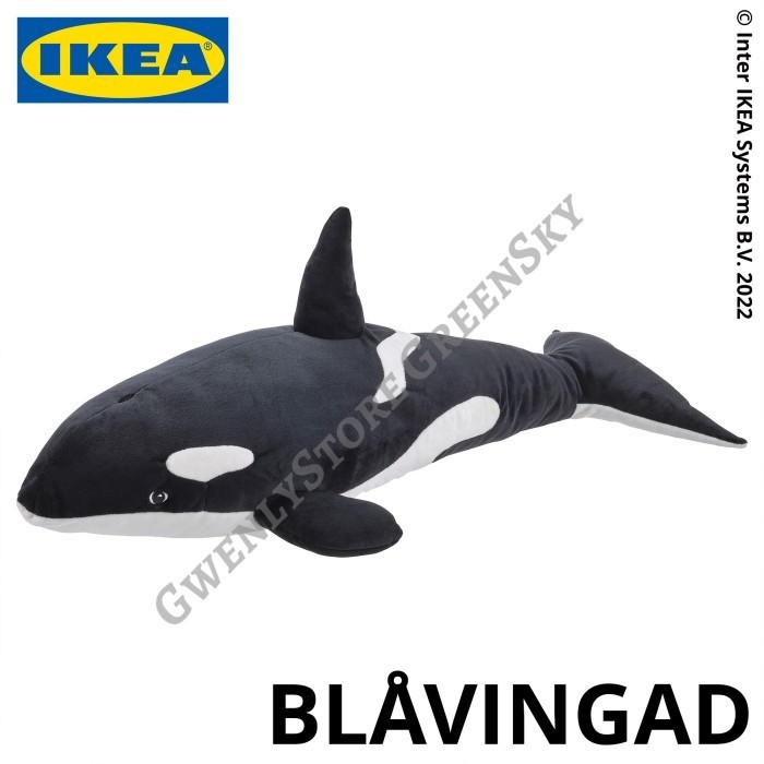 Jual Boneka ikan paus pemburu orca empuk dipeluk soft plush toy 60cm ...