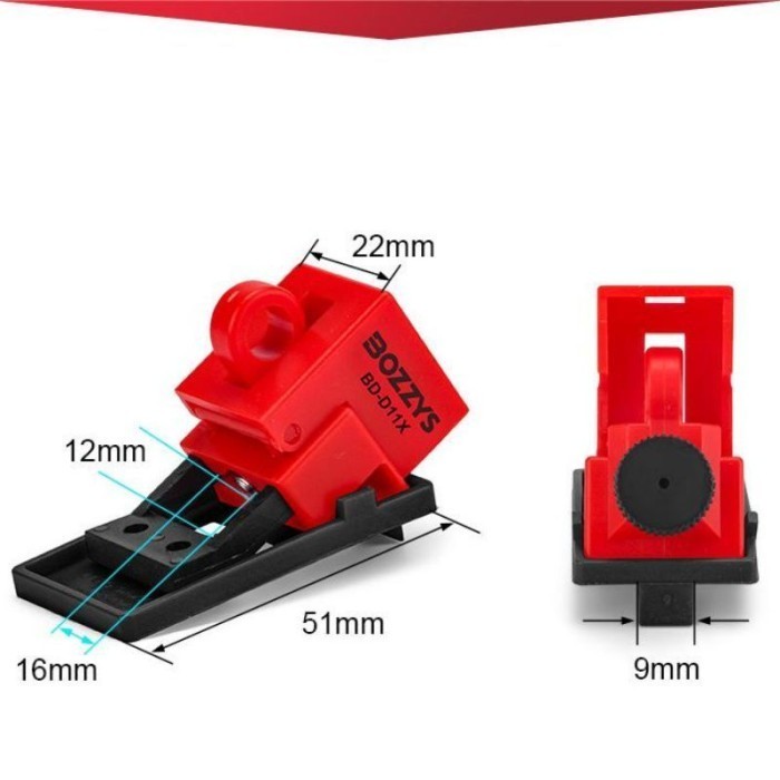 Jual Circuit Breaker Lockout Universal Lototo Mccb Lock Out Tag Out ...