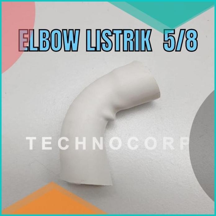 Jual ELBOW LISTRIK 5/8 / BENGKOK PLASTIK PIPA LISTRIK 5 PER 8 19F3B2024 ...