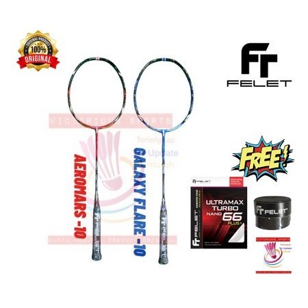 Jual RAKET BADMINTON FELET AEROMARS 10 GALAXY FLARE 10 ORIGINAL ...