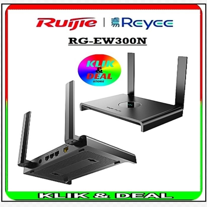 Jual RUIJIE REYEE RG-EW300N WIRELESS 300MBPS SMART ROUTER WIFI 4 ...