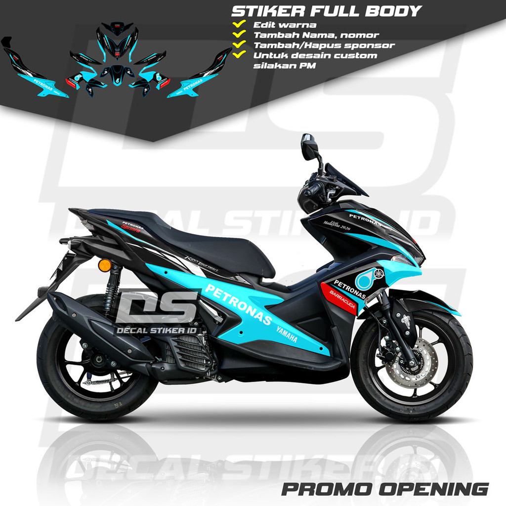 Jual Decal Aerox 155 Full Body Keren Stiker Aerox 155 Full Body Keren ...