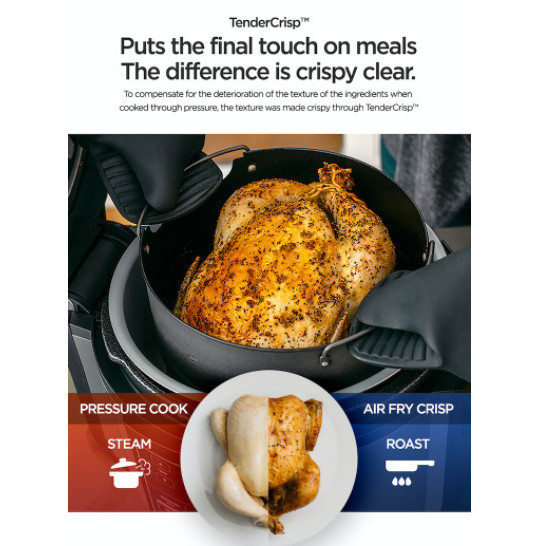 Jual TERBARU!! NINJA FOODI OP300 6L PRESSURE COOK AIR FRYER SLOW COOK GRILL STEAM | Shopee Indonesia