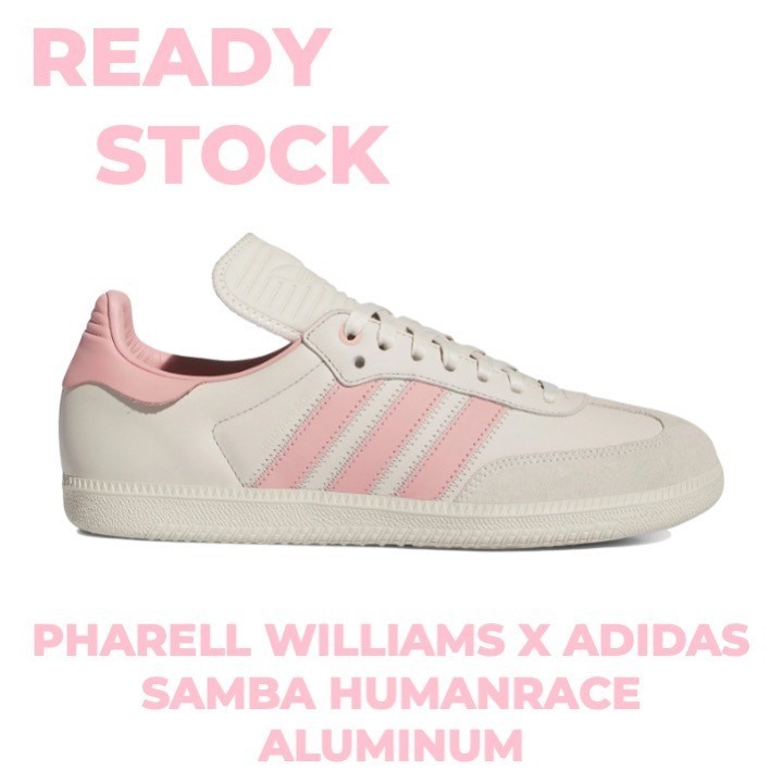 Jual Sneakers Adidas Samba Pharell Williams Humanrace Aluminium Pink ...