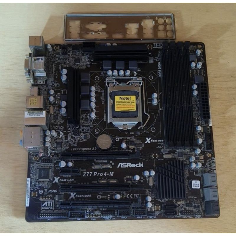 Jual MOBO/MOTHERBOAD ASROCK Z77 PRO 4 - M, LGA 1155 / 4 SLOT RAM DDR3 ...