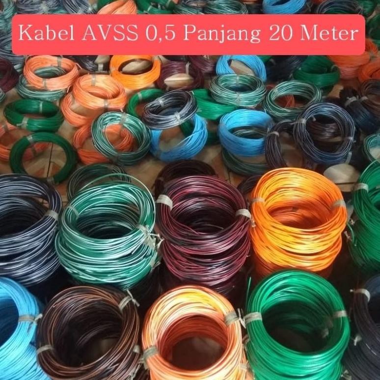 Jual Kabel AVS/AVSS 0,5 Ori Standar Astra Motor Mobil Promo | Shopee Indonesia