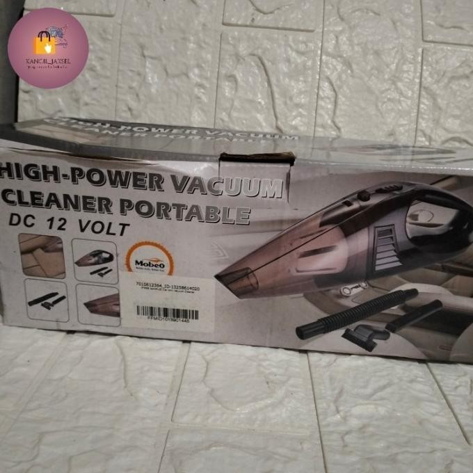 Jual HIGH - POWER VACUUM CLEANER PORTABLE DC 12 VOLT DISKON | Shopee ...