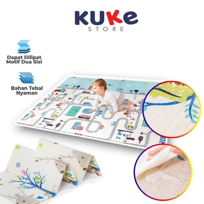 Jual Karpet Anak Lipat / Playmat Lipat Tebal 1 Cm / Carpet Playmat ...