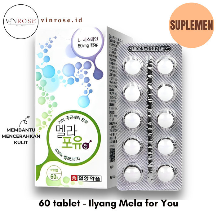 Jual Ilyang Mela For You Korea 60 Tablet Tathione Whitening Korea ...