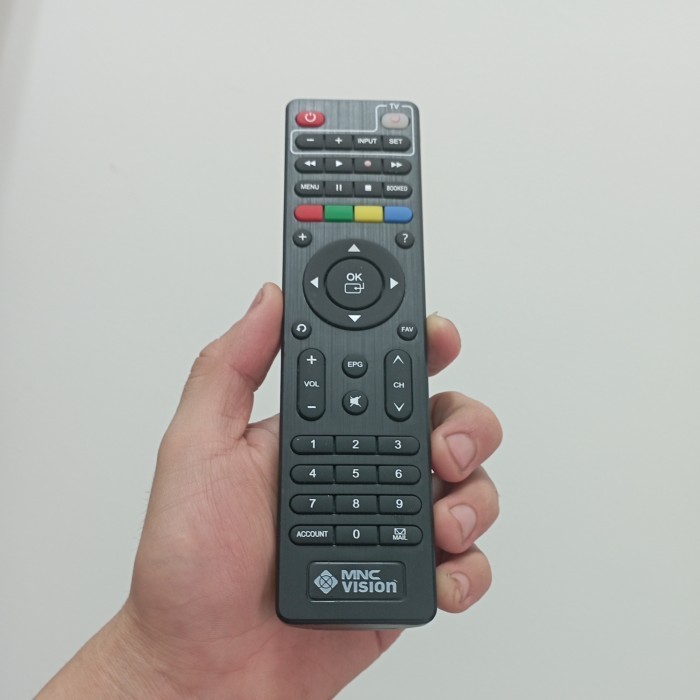 Jual Remot Remote Set Up Box STB Digital Original MNC Vision | Shopee ...