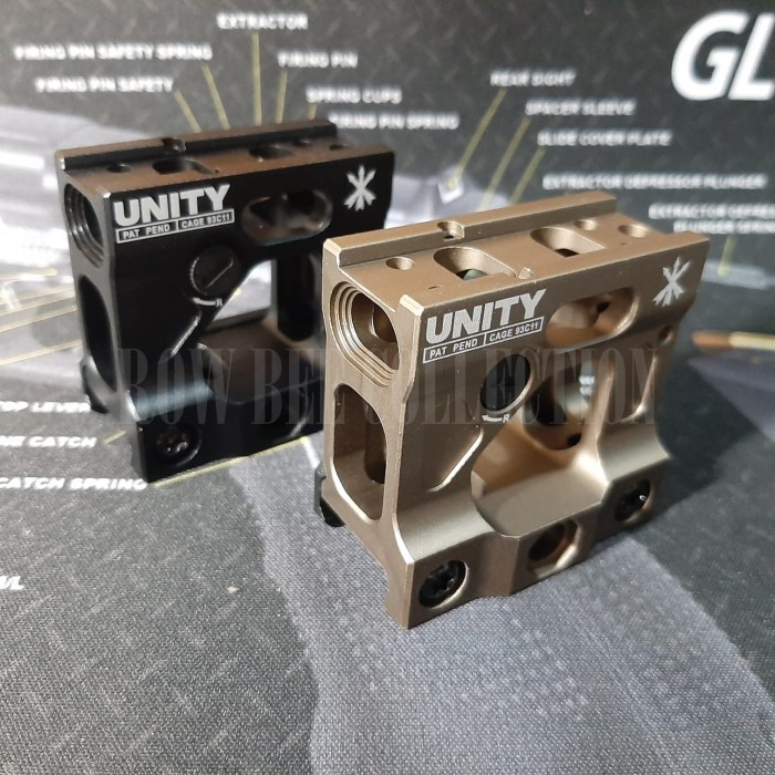 Jual Unity Rail Riser Optic-Unity Style Fast Riser Optic Micro Mount ...