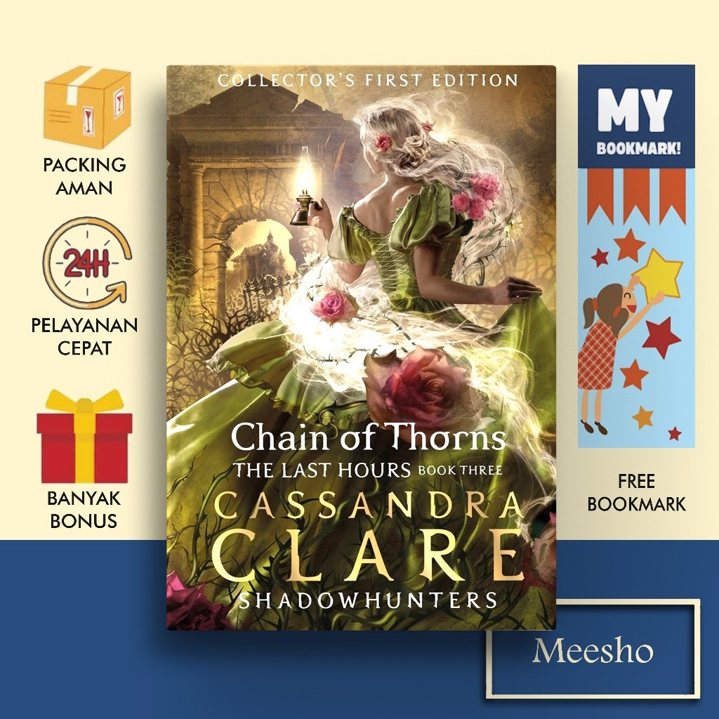 Jual Chain Of Thorns The Last Hours 3 By Cassandra Clare English