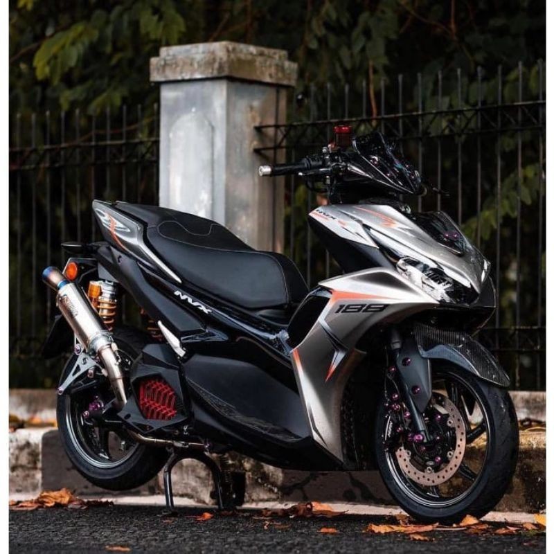 Jual STRIPING STICKER ALL NEW AEROX CONNECTED NVX 155 TRANSPARAN ...