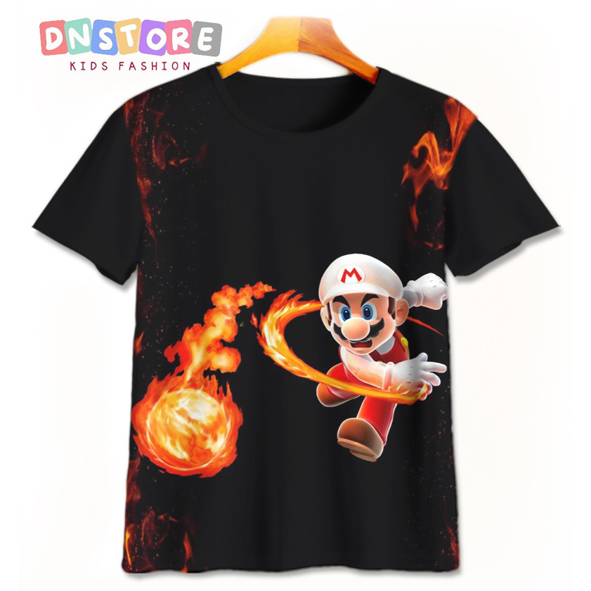Jual Kaos Anak Mario Bros v10 Baju Film Animasi Kartun Anak Mario Bros ...