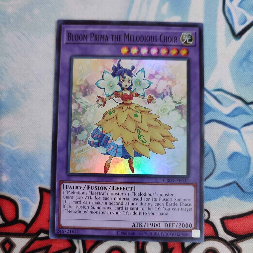 Jual yugioh AE bloom prima the melodious choir CR04-AE042 SR original ...
