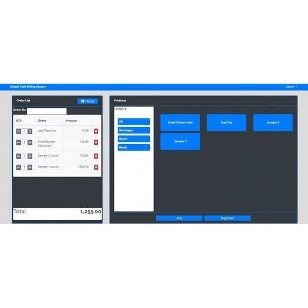 Jual aplikasi cafe dan resto berbasis web dan source code | Shopee ...