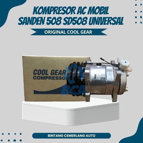 Jual COMPRESSOR KOMPRESOR AC MOBIL SANDEN 508 SD508 UNIVERSAL ORIGINAL ...