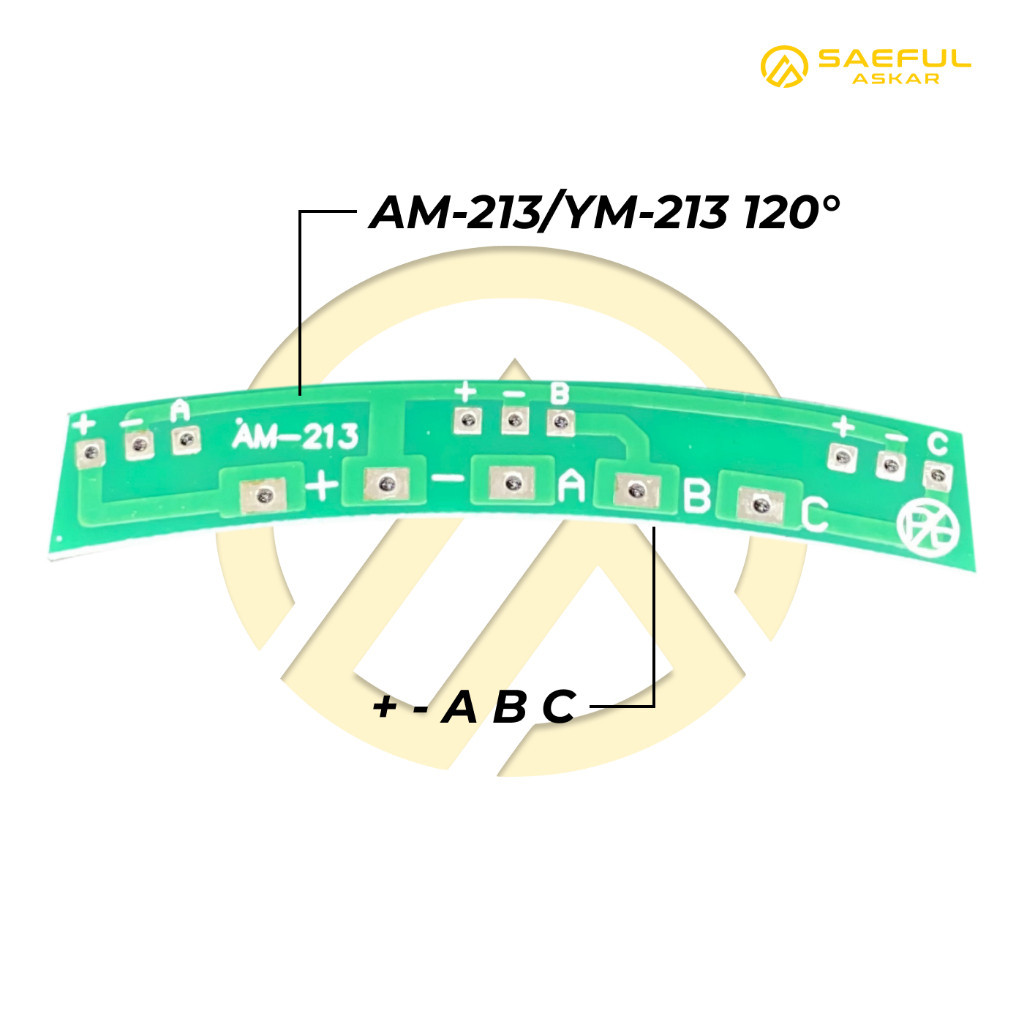 Jual Modul Sensor Magnet Motor Papan PCB Only Sudut 120 AM-213/YM-213 | Shopee Indonesia