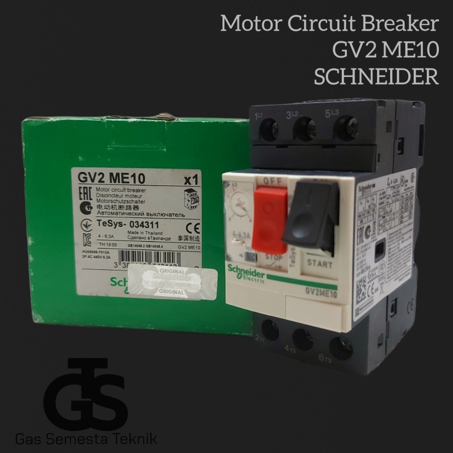 Jual MOTOR CIRCUIT BREAKER GV2 ME10 SCHNEIDER | GV2ME10 | Shopee Indonesia