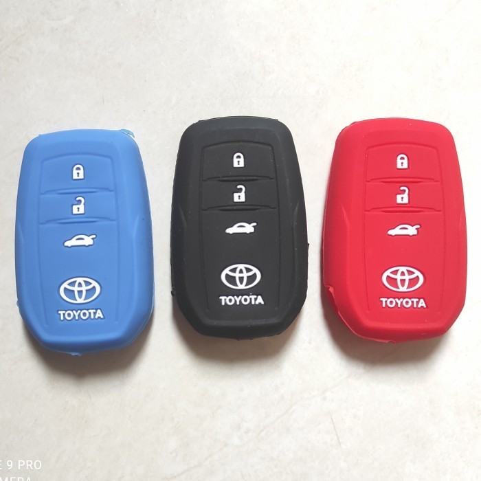Jual silicone remote all new fortuner vrz 3 tombol sarung remote karet ...