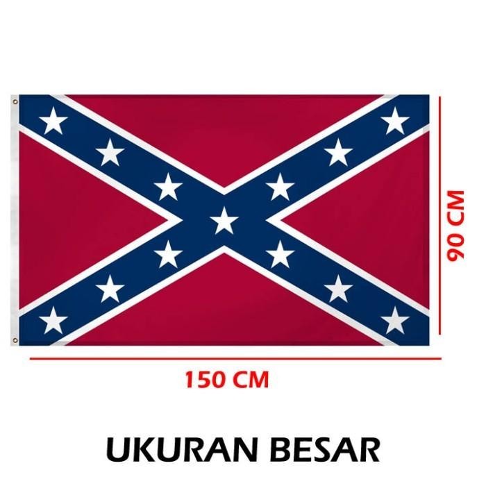 Jual BENDERA KONFEDERASI / REBEL FLAG | Shopee Indonesia