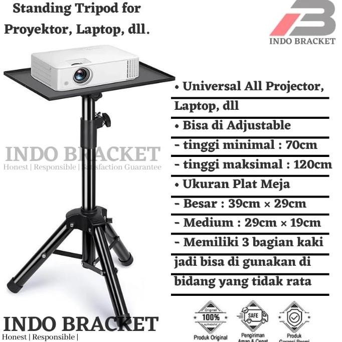 Jual Standing Tripod Proyektor Universal infokus Stand Meja Proyektor ...