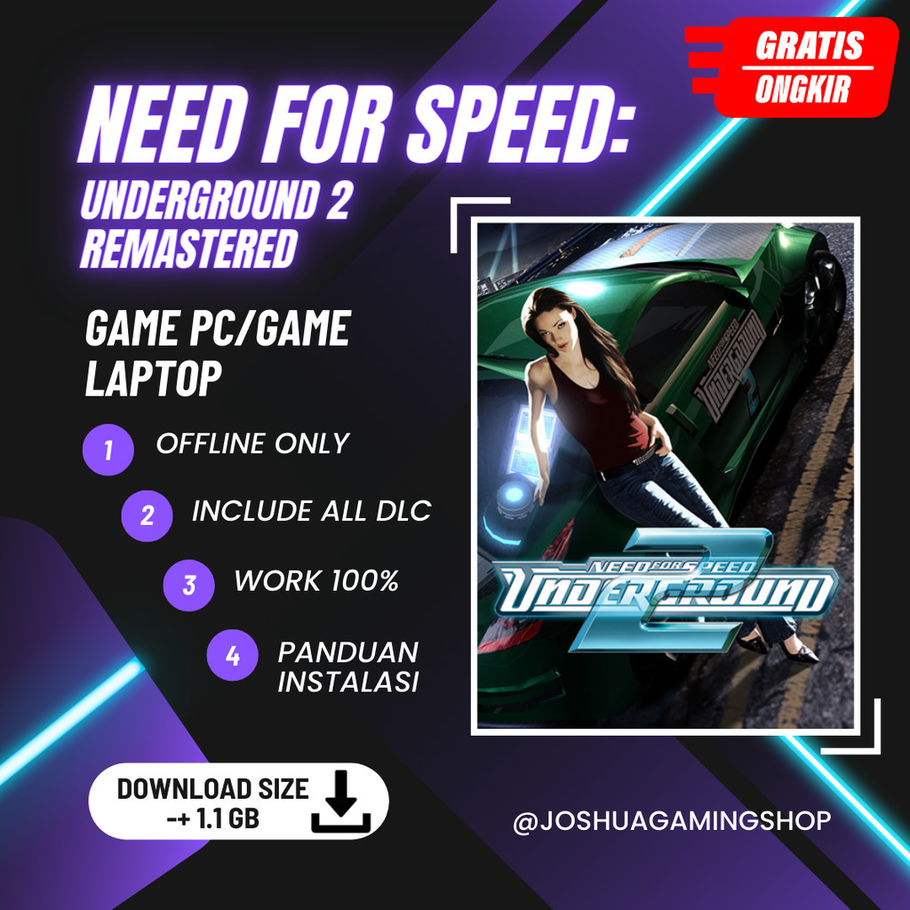 Jual Need for Speed Underground 2 Remastered - PC Game | Shopee Indonesia