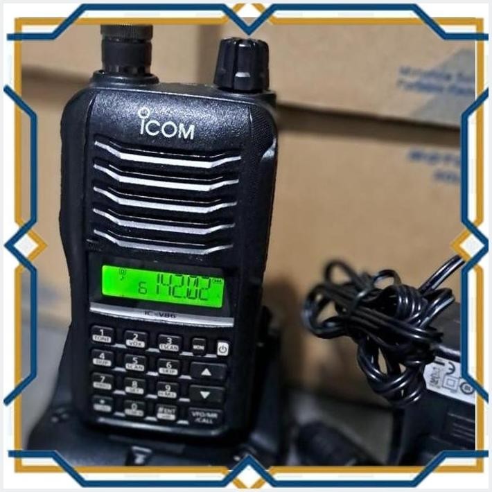 Jual [LGD] HT ICOM V86 MADE IN JAPAN ICOM V 86 SECOND FREKUENSI VHF 136.000 MHZ | Shopee Indonesia
