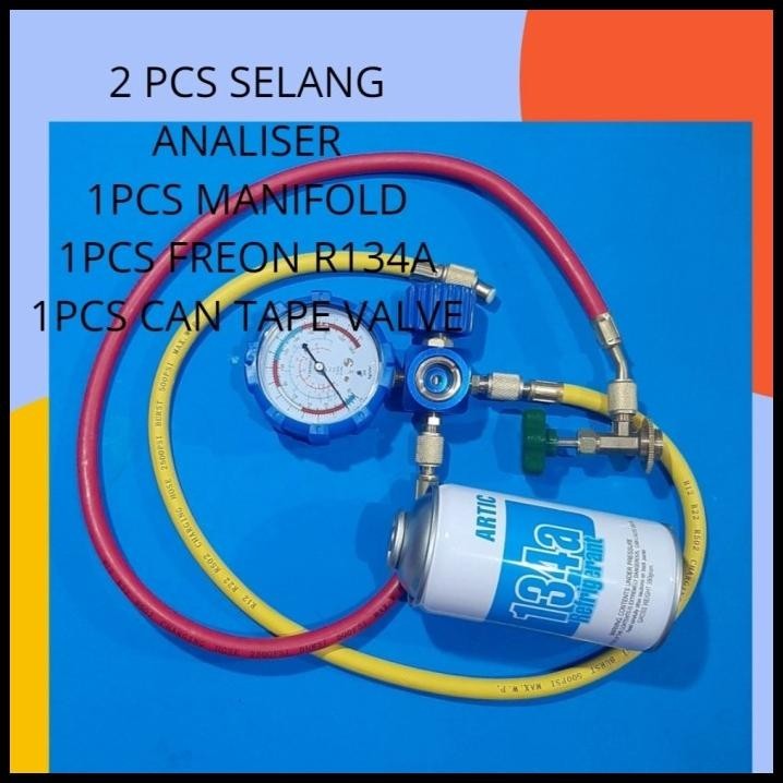 Jual HOT DEAL PAKET ALAT PENGISIAN FREON R134A MOBIL/KULKAS ...