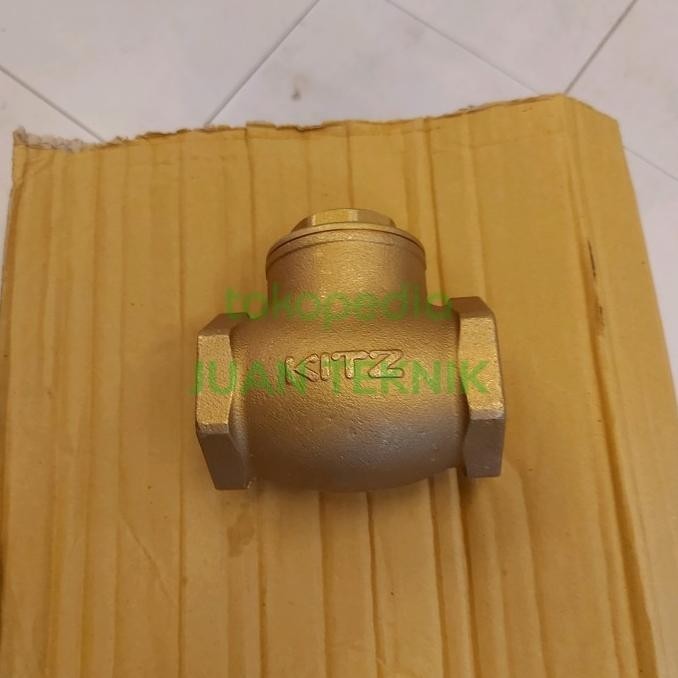 Jual check valve kitz 2 inch kuningan | Shopee Indonesia