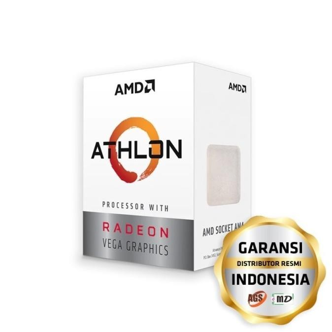 Jual New!! Processor Amd Athlon 3000G With Vega 3 Graphic - Amd 3000G ...