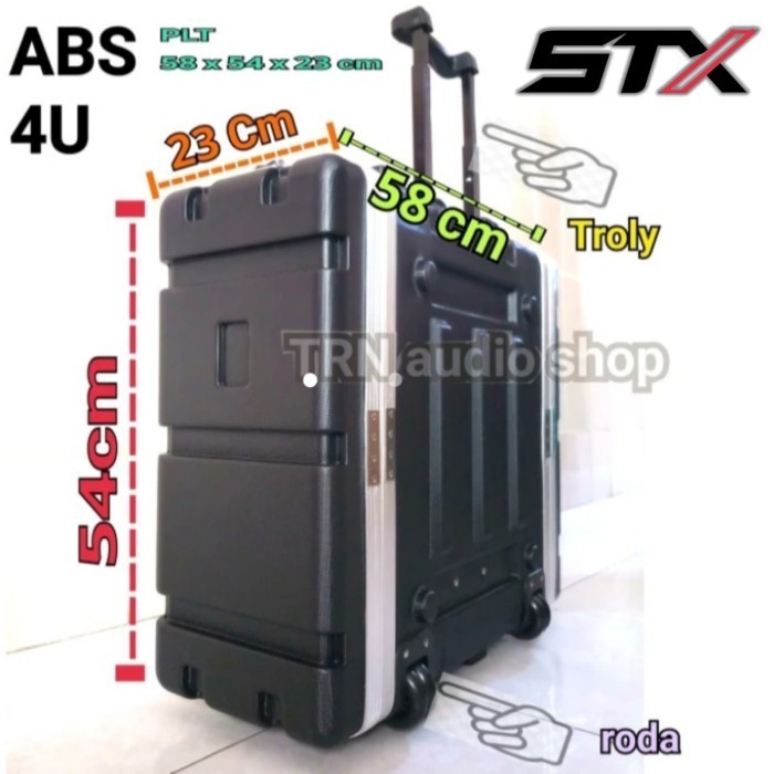 Jual Hardcase Sound System Abs Troly 4U 2 Roda Original Garansi 1 Th ...