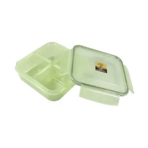 Jual Komax 700 Ml Wadah Makanan Bioplastic Dengan Sekat Tempat Makan ...