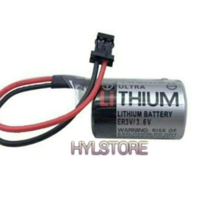 Jual BATTERY LITHIUM ER 3 VOLT/3,6 VOLT TOSHIBA CONNECTOR RD018 PD51 ...