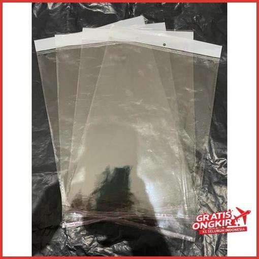 Jual Flash Sale Fs Plastik Opp Seal Lubang Isi 100 Pcs Tebal 40 Micron/ Plastik Display Gantung ...