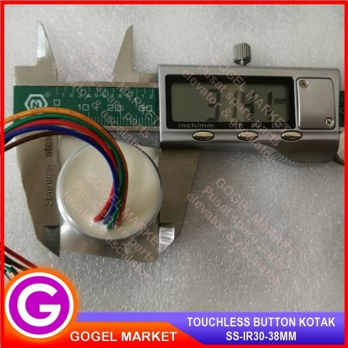 Jual NEW SERIES ELEVATOR TOUCHLESS BUTTON KOTAK/ TOMBOL LIFT TANPA ...