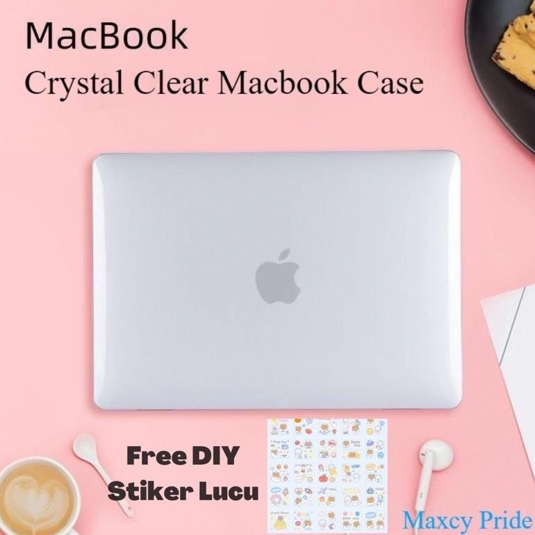 Jual CASE MACBOOK AIR M2 M1 PRO RETINA CRYSTAL CLEAR / BENING ...