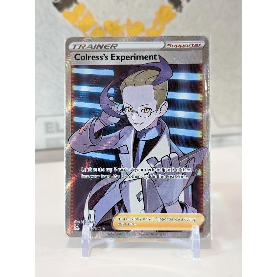Jual COLRESS'S EXPERIMENT 190 Full Art - Lost Origin - Pokemon TCG ...