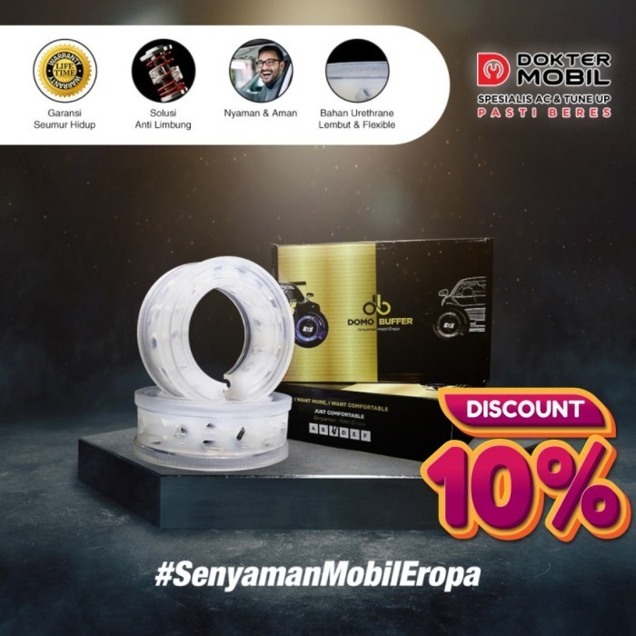Jual DOMO BUFFER MOBIL TOYOTA - SPRING DAMPER AVANZA RAIZE FORTUNER ...