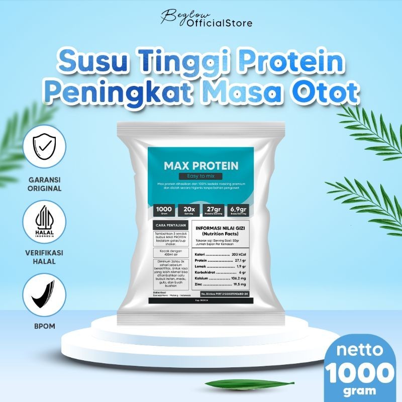 Jual 1000gr MAX PROTEIN ISOLATE SUSU FITNES SUSU DIET SUSU PROTEIN ...