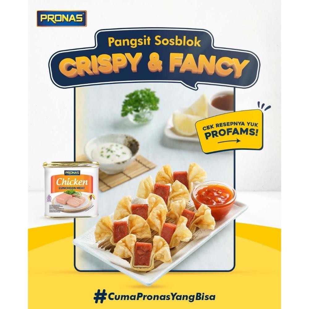 Jual Pronas Luncheon Ayam (Daging Ayam Blok Serbaguna) 340G | Shopee ...