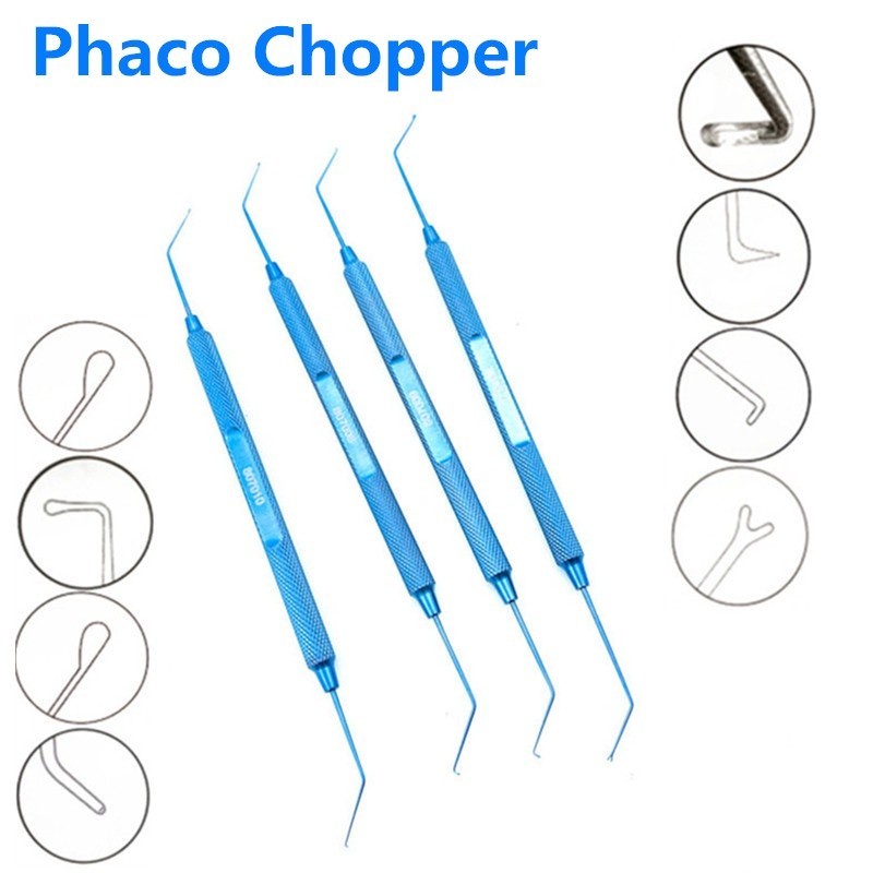 Jual Phaco Chopper Titanium Spatula Manipulator Sinskey Hook Instrumen ...