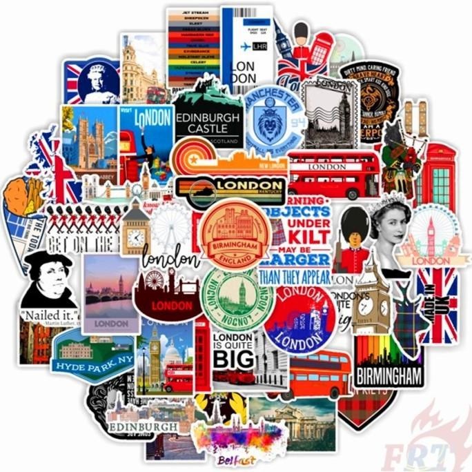 Jual Sticker Stiker Koper Desain London Bigben England Travel | Shopee ...